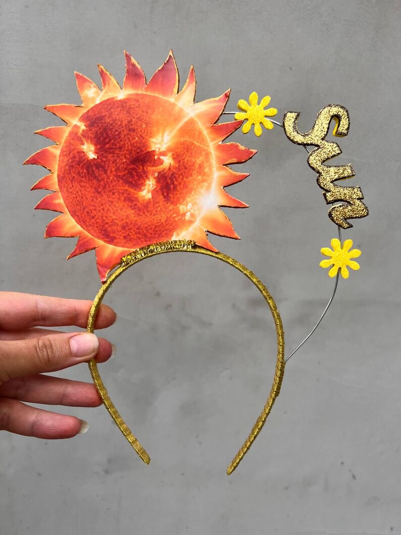 Sun Headband Headpiece Halloween Costume - Etsy