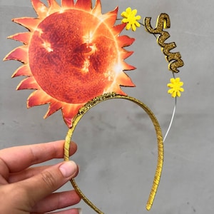 Sun Headband Headpiece Halloween Costume - Etsy