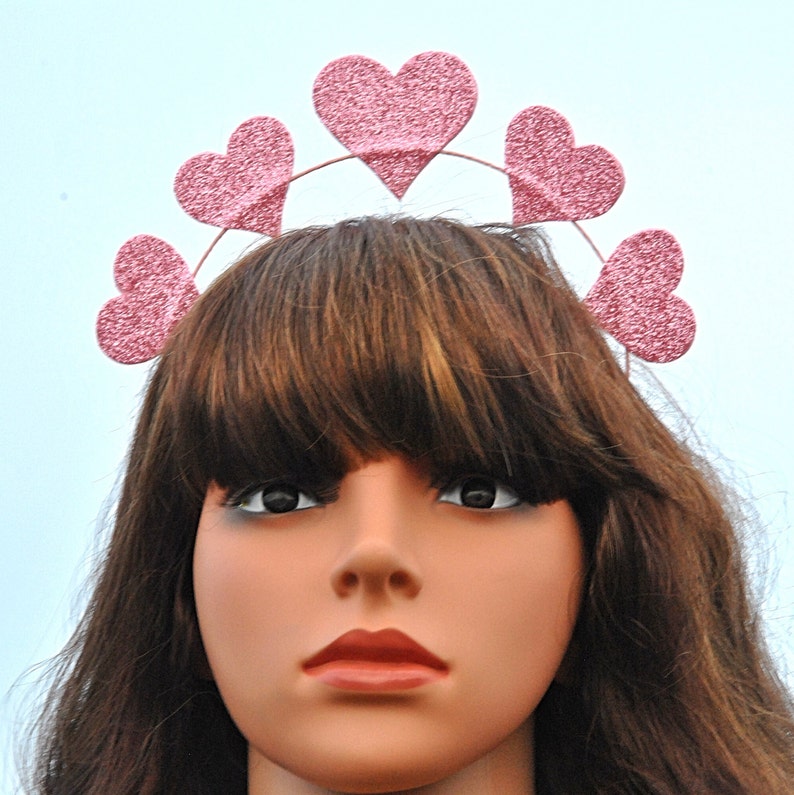 Heart Headband Valentine Cupid Costume Festival Carnival - Etsy