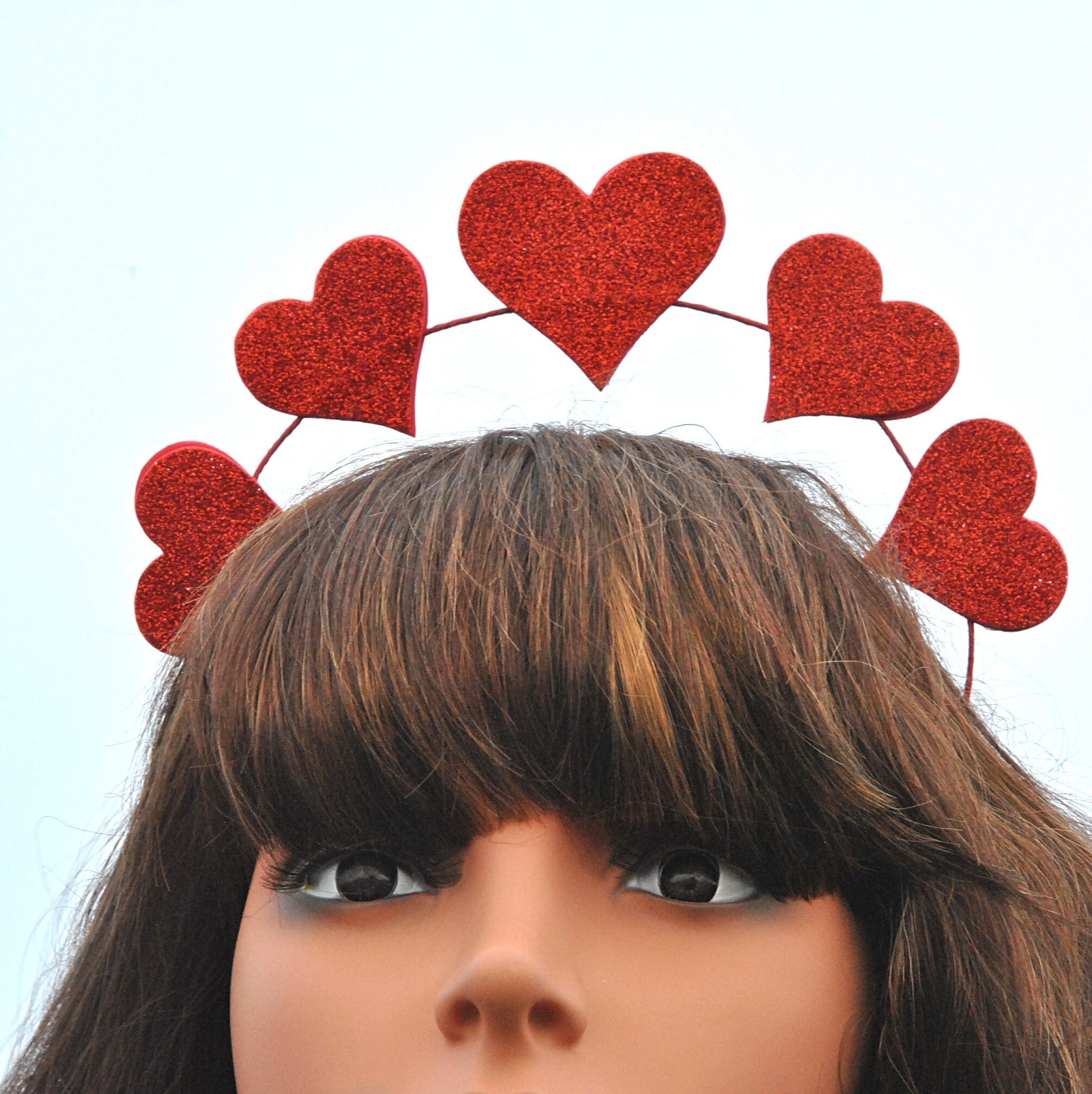 Heart Headband Valentine Cupid Costume Festival Carnival - Etsy