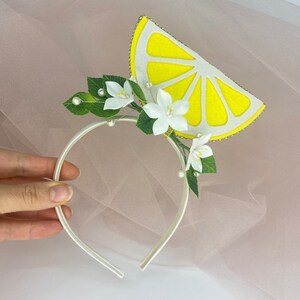Tropical Fruit Headband: Lime, Lemon, Orange Slice Party Crown - Etsy