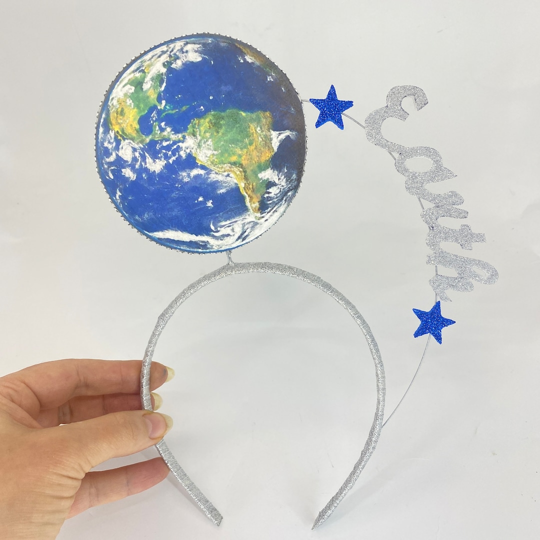 Planet Earth Headband Planet Costume Solar System Planets Headpiece ...