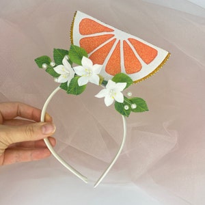 Lime Slice Headband: Tropical Party Costume Headpiece - Etsy