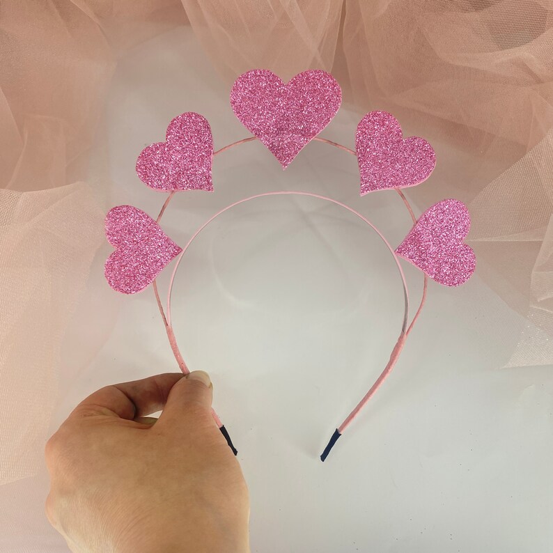 Heart Headband Valentine Cupid Costume Festival Carnival - Etsy