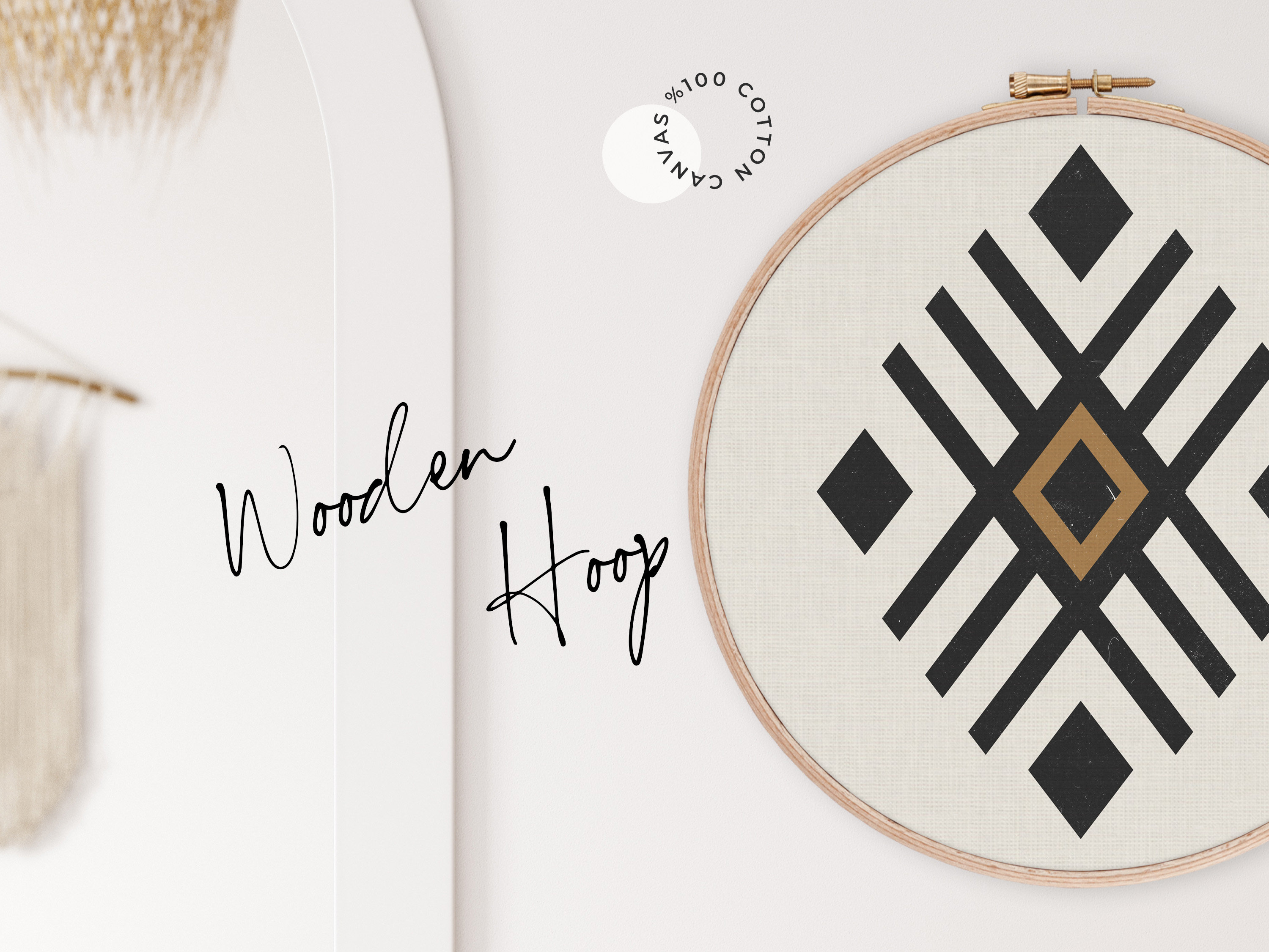 Aztec Gallery Wall Hanging Decor Set, Aztec Art, Canvas Wall Art, Boho ...