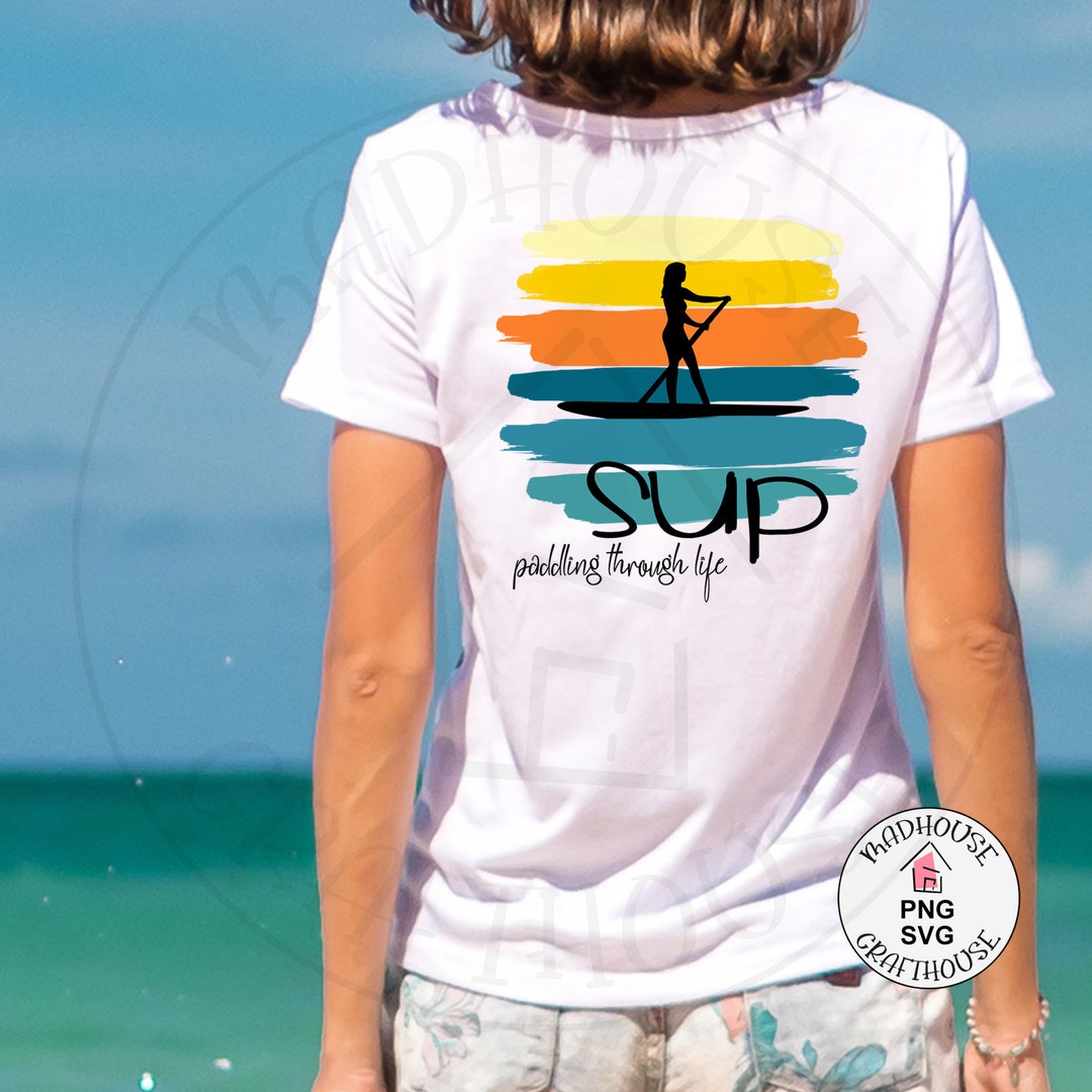 Stand up Paddle Board | SUP PNG | SUP Svg | Paddle Board Sublimation ...