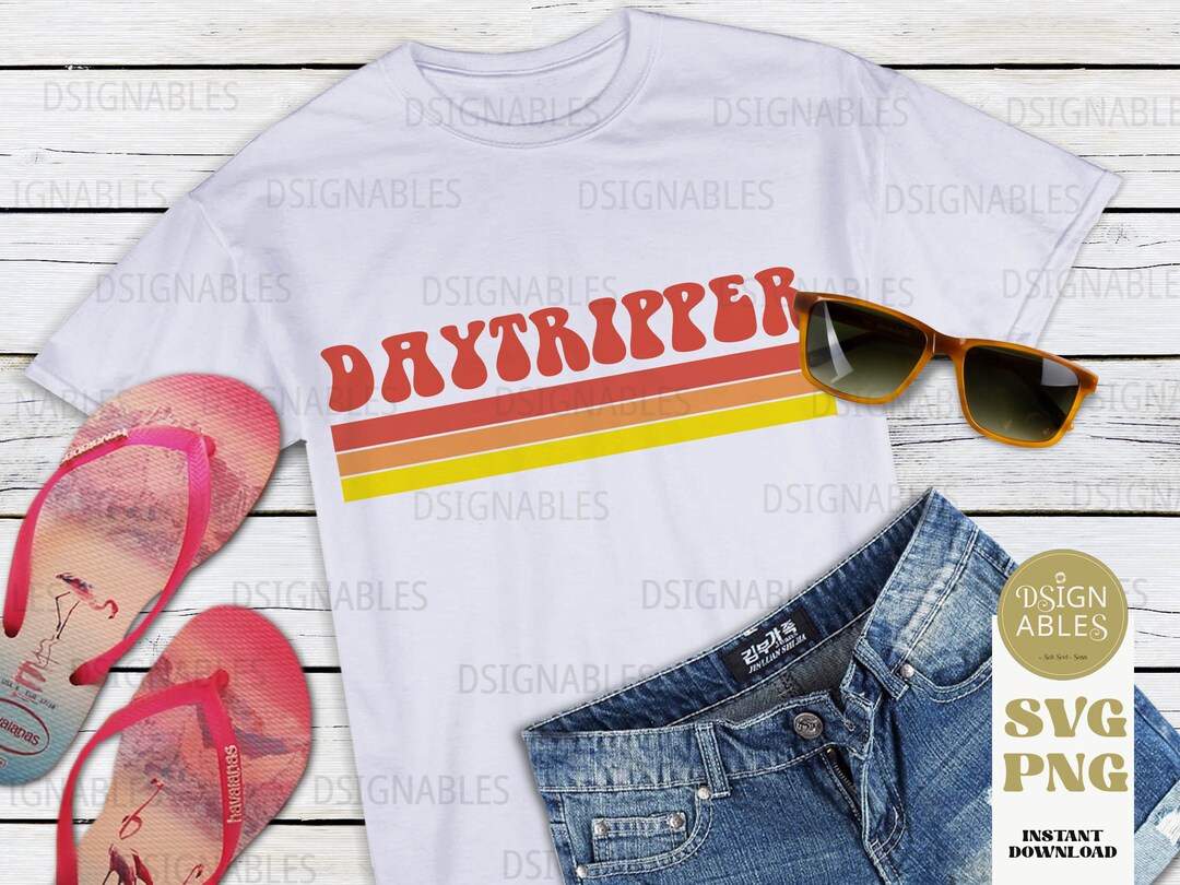 Daytripper SVG PNG Surf Design Retro Beach SVG retro Sublimation ...
