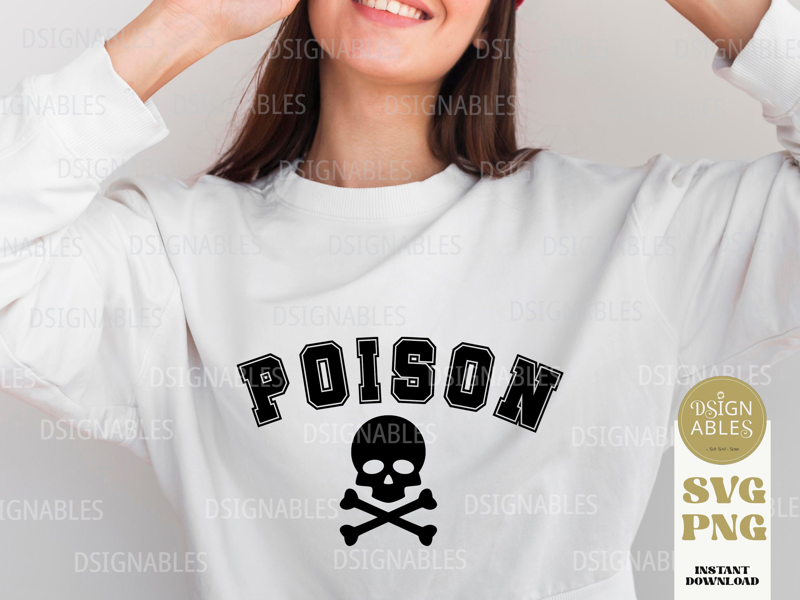 Poison SVG Poison PNG Halloween Digital File Poison - Etsy