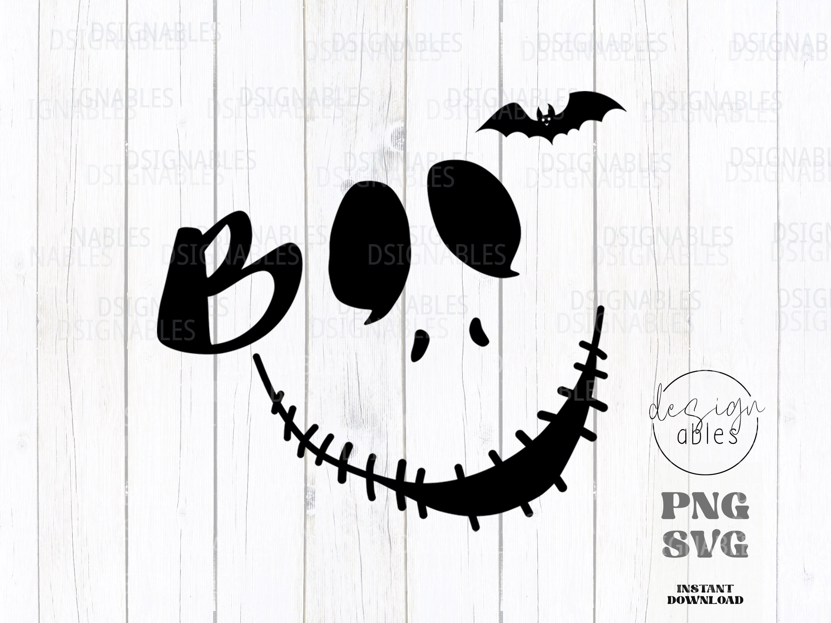 Boo Face PNG Boo Face SVG Creepy Halloween Face Spooky Halloween Face ...