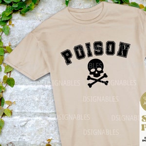 Poison SVG Poison PNG Halloween Digital File Poison - Etsy