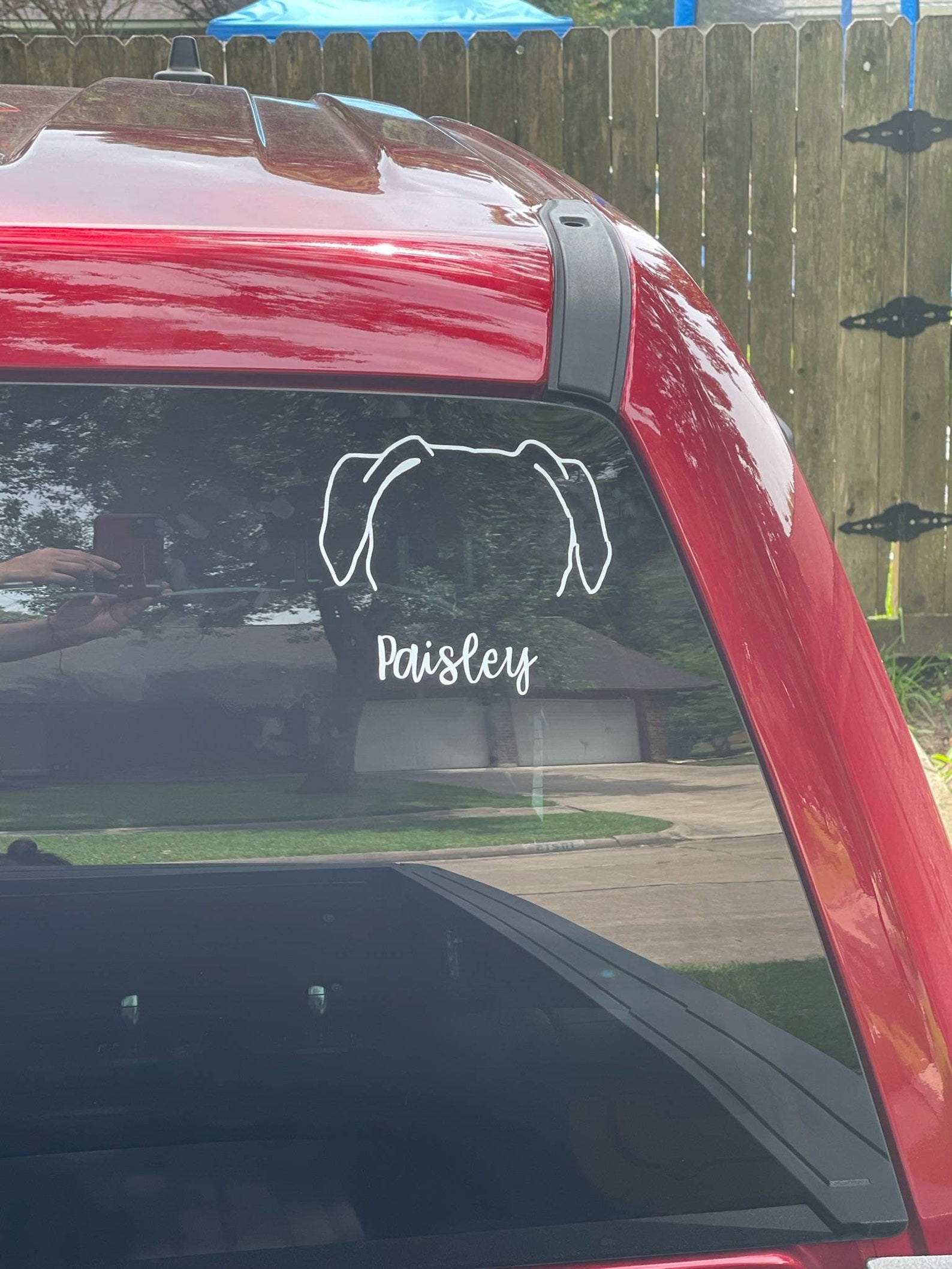 Custom Dog/pet Decal - Etsy