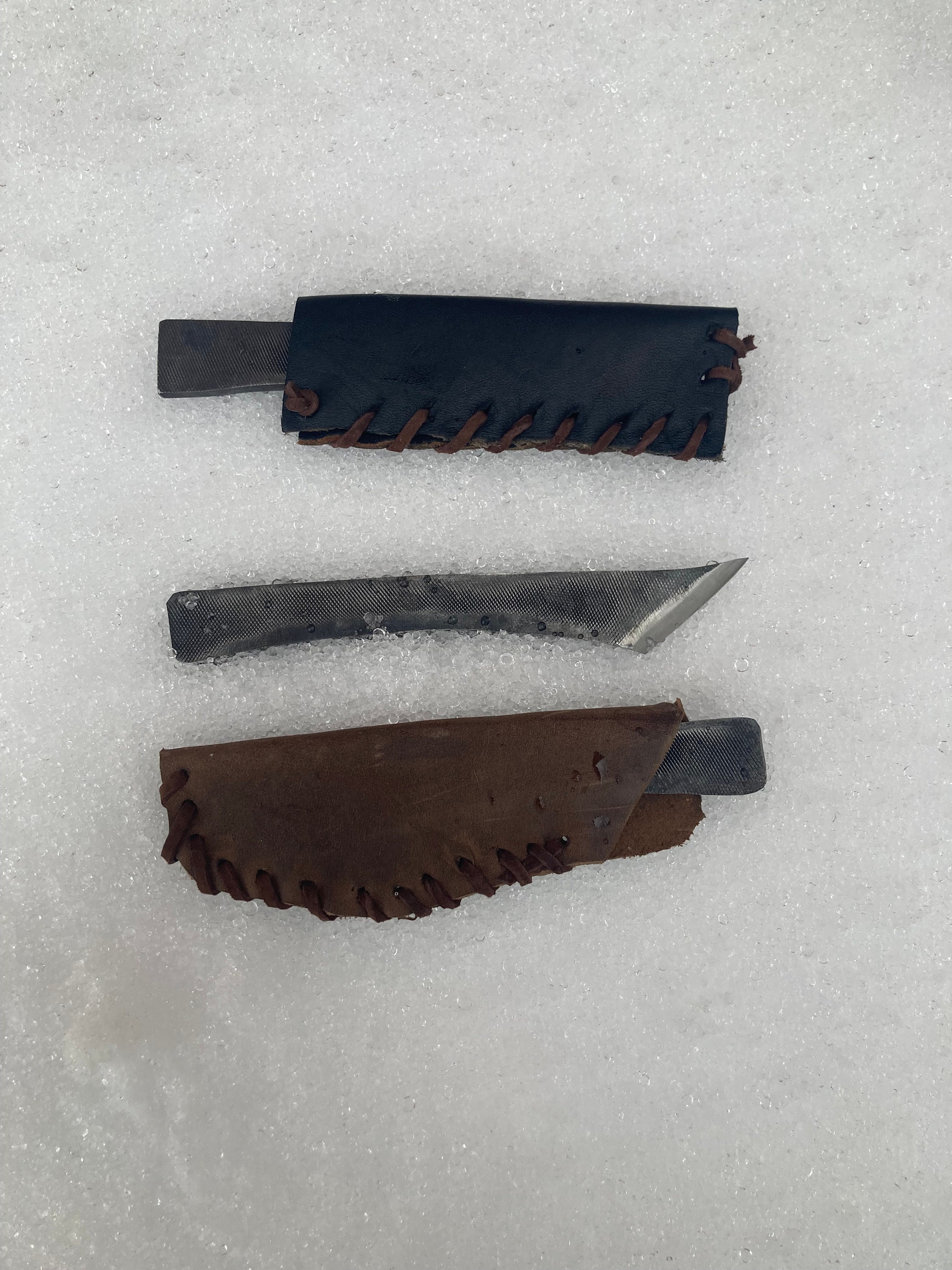 Hand Forged File Kiridashi Single Bevel Marking Knife - Etsy