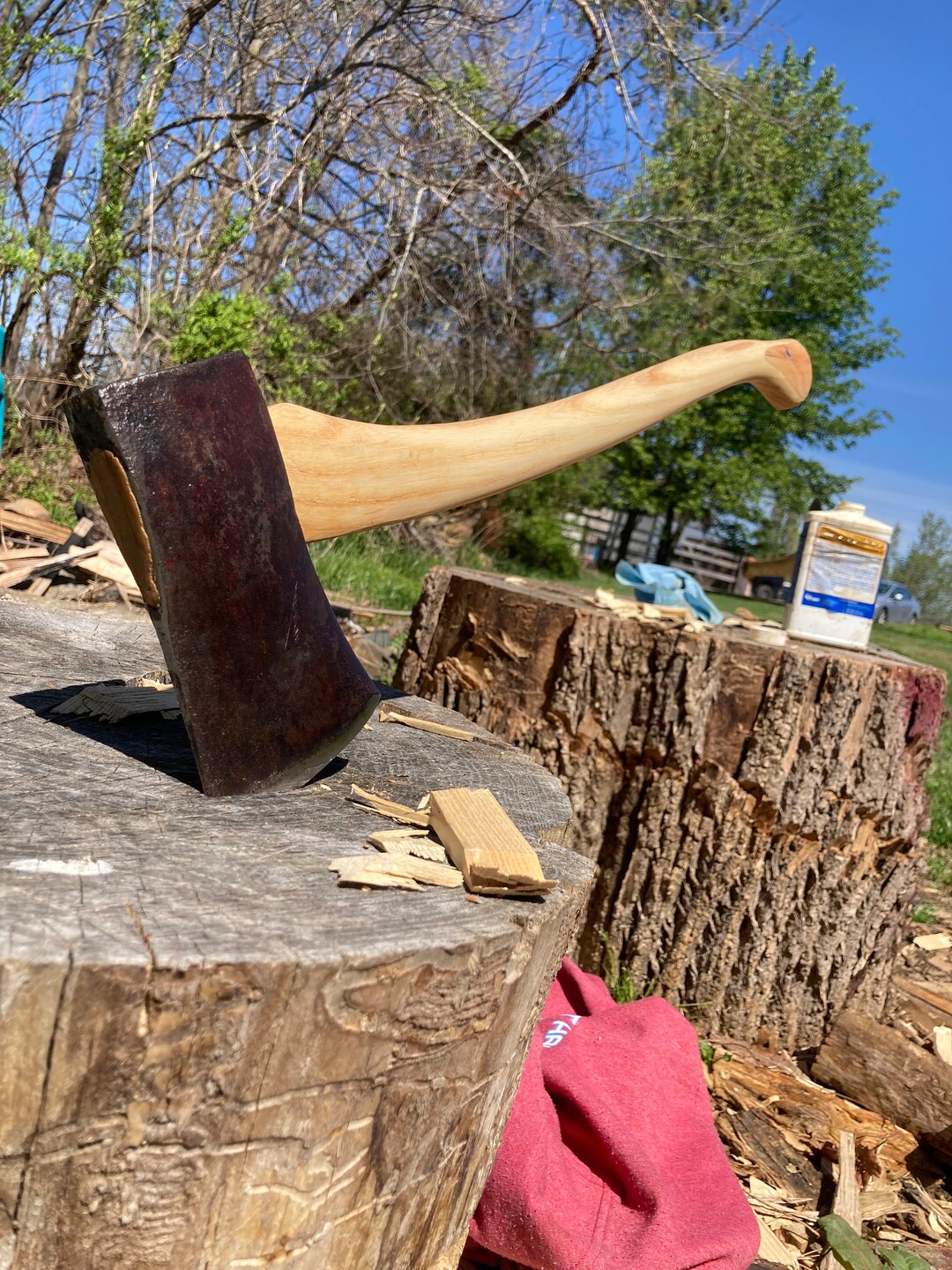 VINTAGE Paper Label True Temper Boys Axe 27" Handle - Etsy