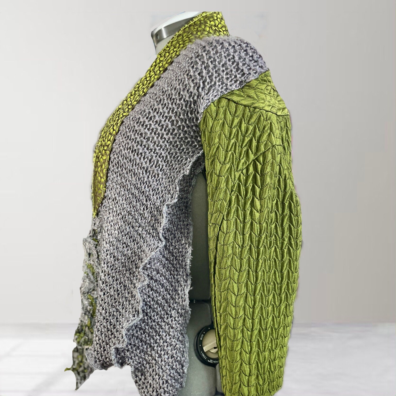 Upcycled Art Wear Art Sustainable Repurposed Zero Waste Unique Boho Art ...