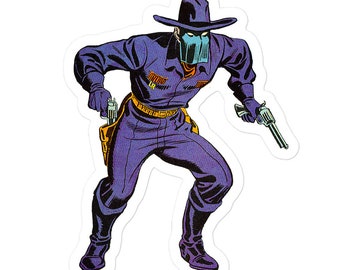 Masked Man Sticker - Etsy