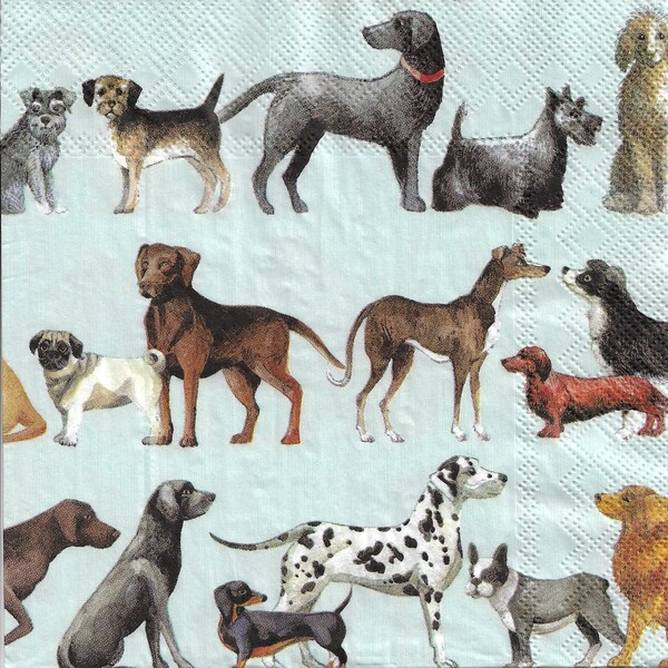 Dog Decoupage - Etsy