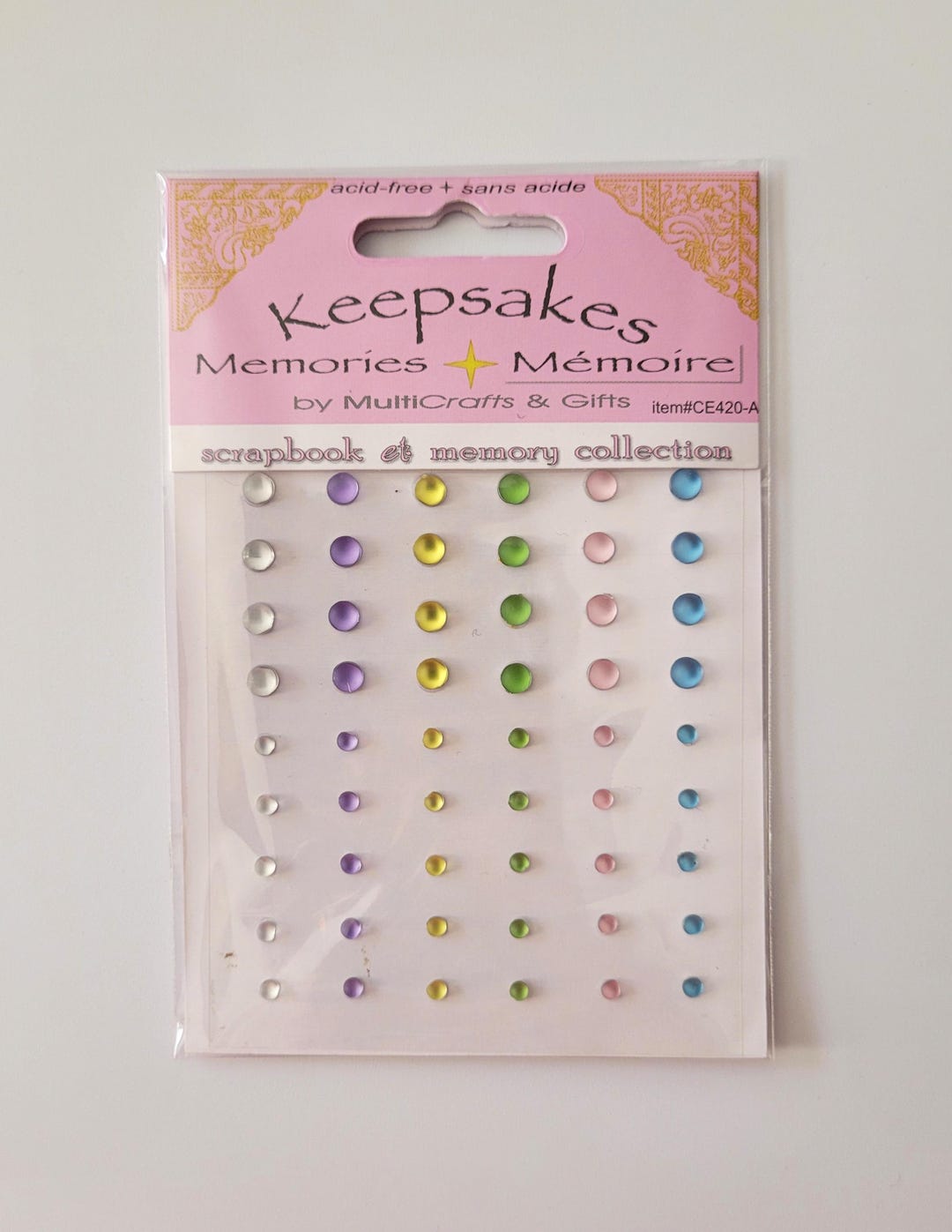Gem, Stickers, Pastel Tones, Matte, Multicolor, Rhinestones, Jewels ...