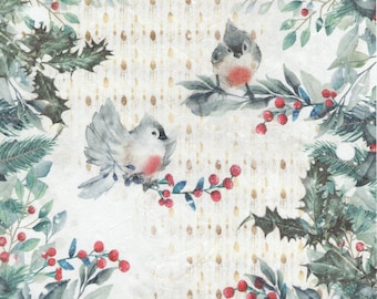 Christmas Rice Paper - Etsy
