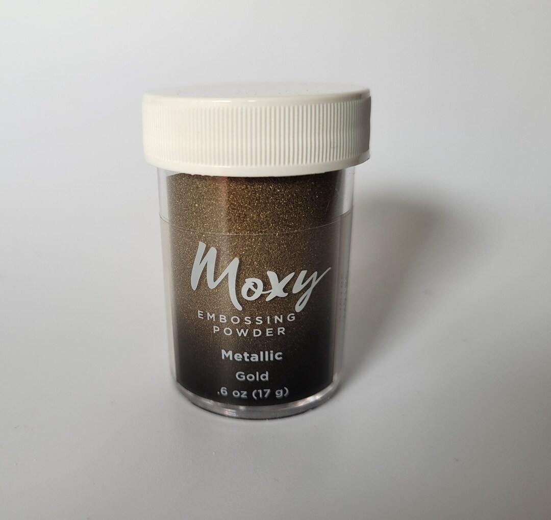 Moxy Embossing Powder - Metallic Finish Gold or Silver, 17g Each - Etsy