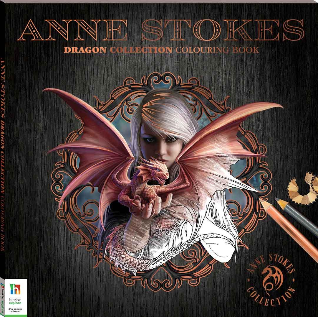 Anne Stokes Fantasy Collection Colouring Book, Dragon - Etsy