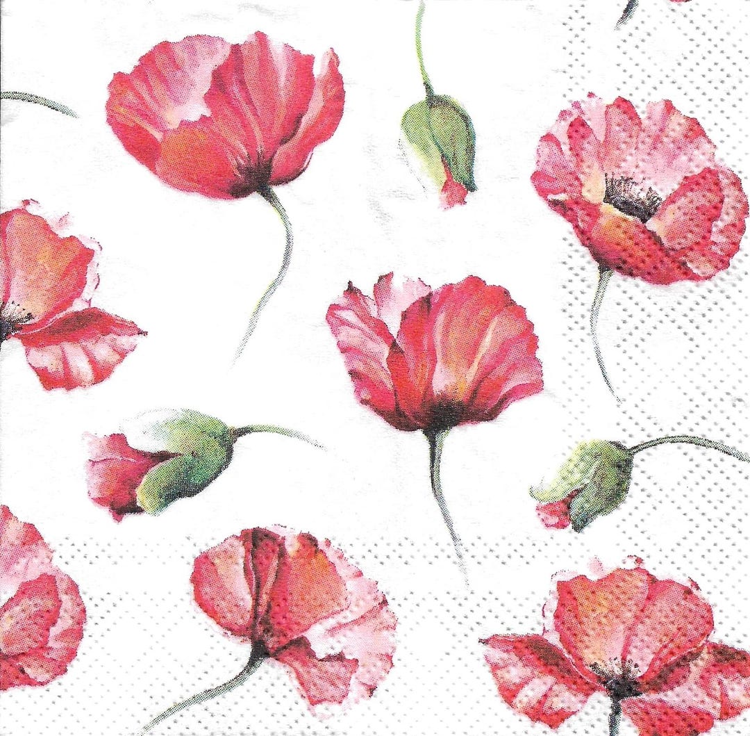 Napkin Set for Decoupage, Mixed Media Arts, Paper Crafts, Art ...