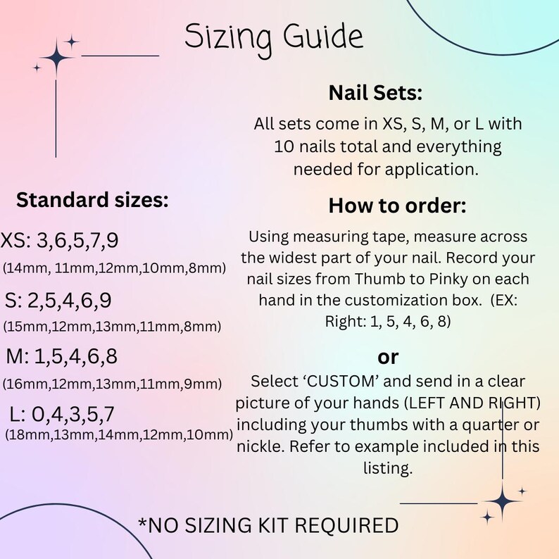 Coquette Blueberry Nails- Custom Press on Nails (no Sizing Kit Needed ...