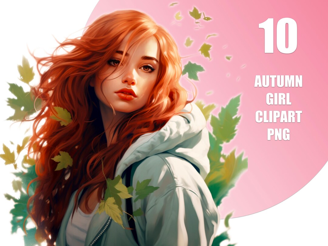 Autumn Girl Clipart, Fall Clip Arts, Girl Clipart, Seasonal Clipart ...