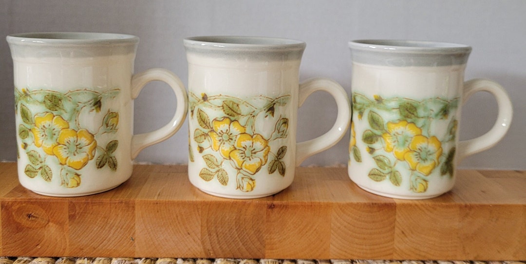 Vintage Biltons Made in England Mugs Set of 3 - Etsy