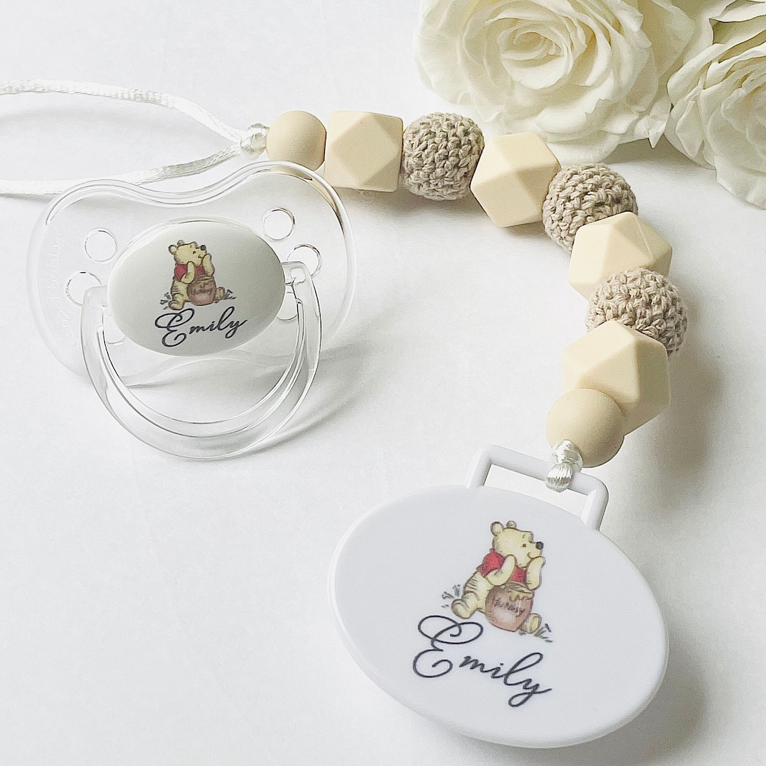 Personalized Pacifier | Custom Pacifier | Personalized Pacifier Clip ...