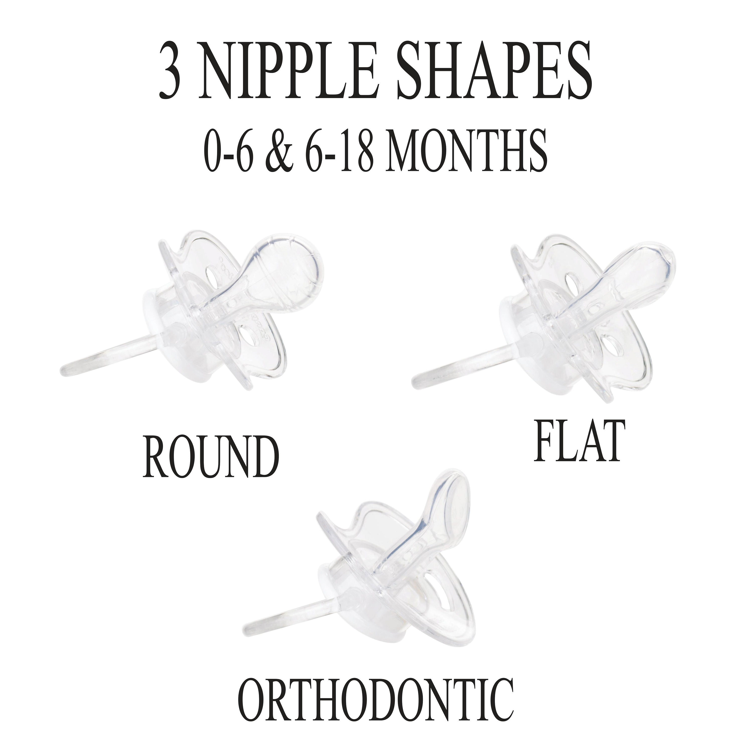 Personalized Pacifiers 3 Pack Custom Binky Pacifier | Etsy