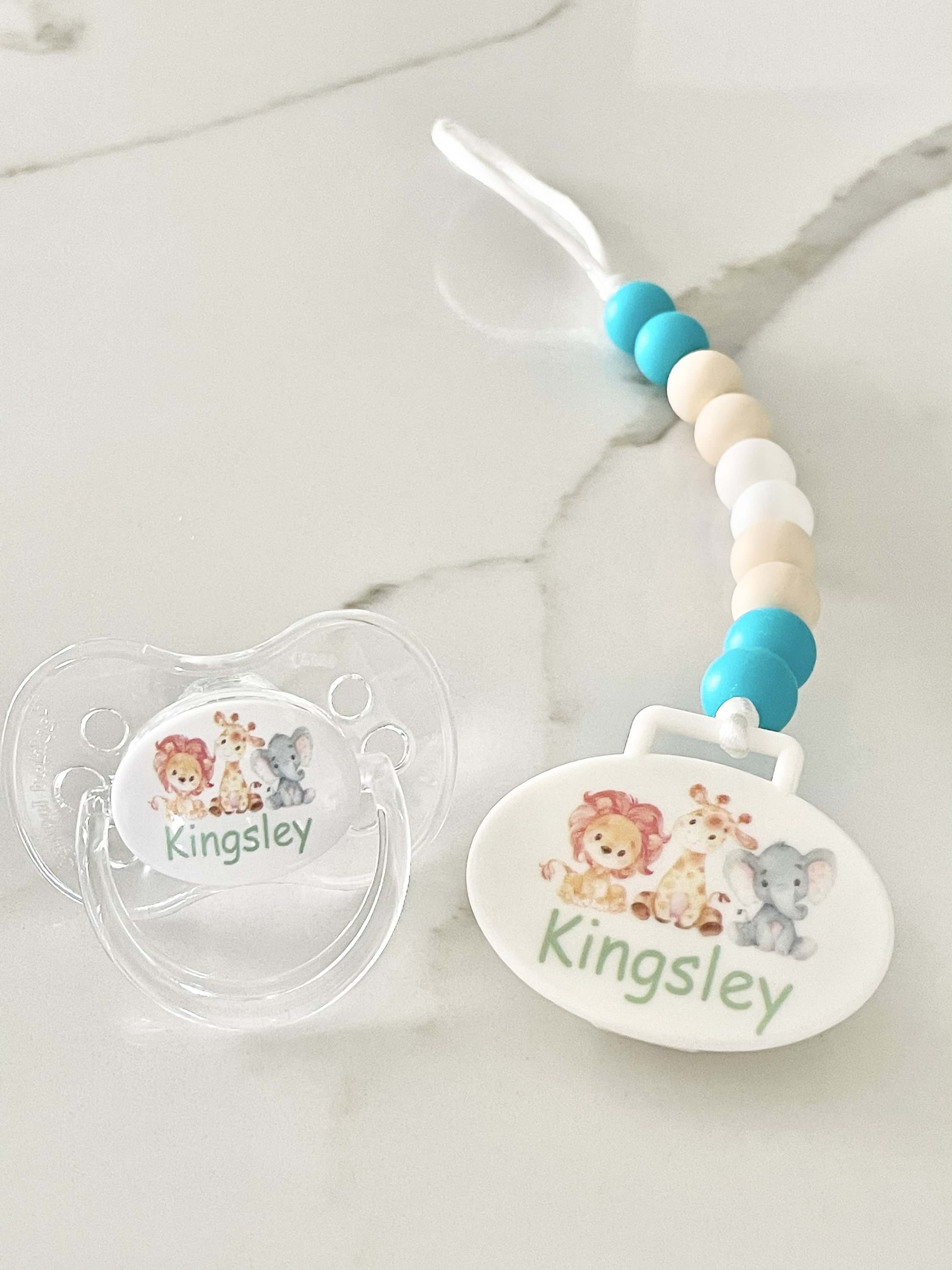 Personalized Pacifier Personalized Pacifier Clip Baby Boy - Etsy