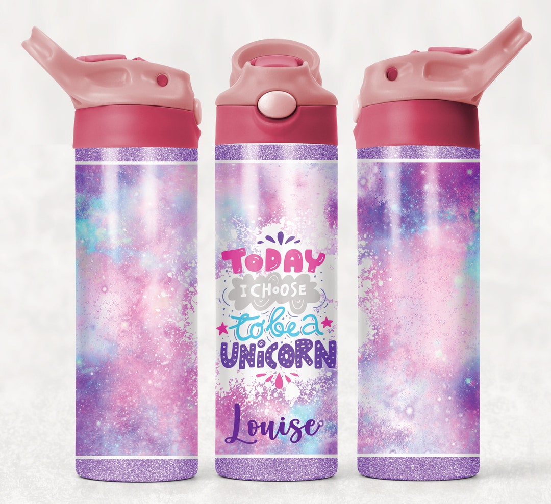 Personalized Flip Top Water Bottle | Custom School Water Bottle ...