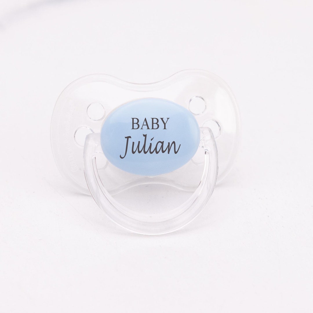 Personalized Pacifiers 2 Pack, Custom Binky, Pacifier, Pacifier Clip ...