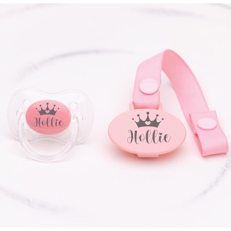 Personalized Pacifier Personalized Pacifier Clip Custom - Etsy