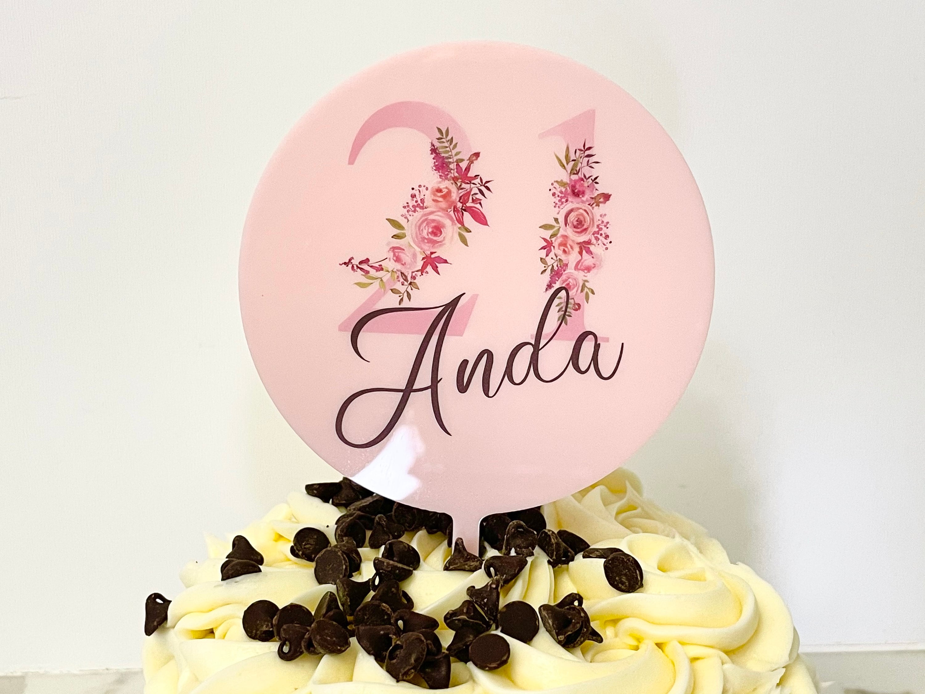 Custom Acrylic Cake Topper Custom Cake Decoration Custom - Etsy