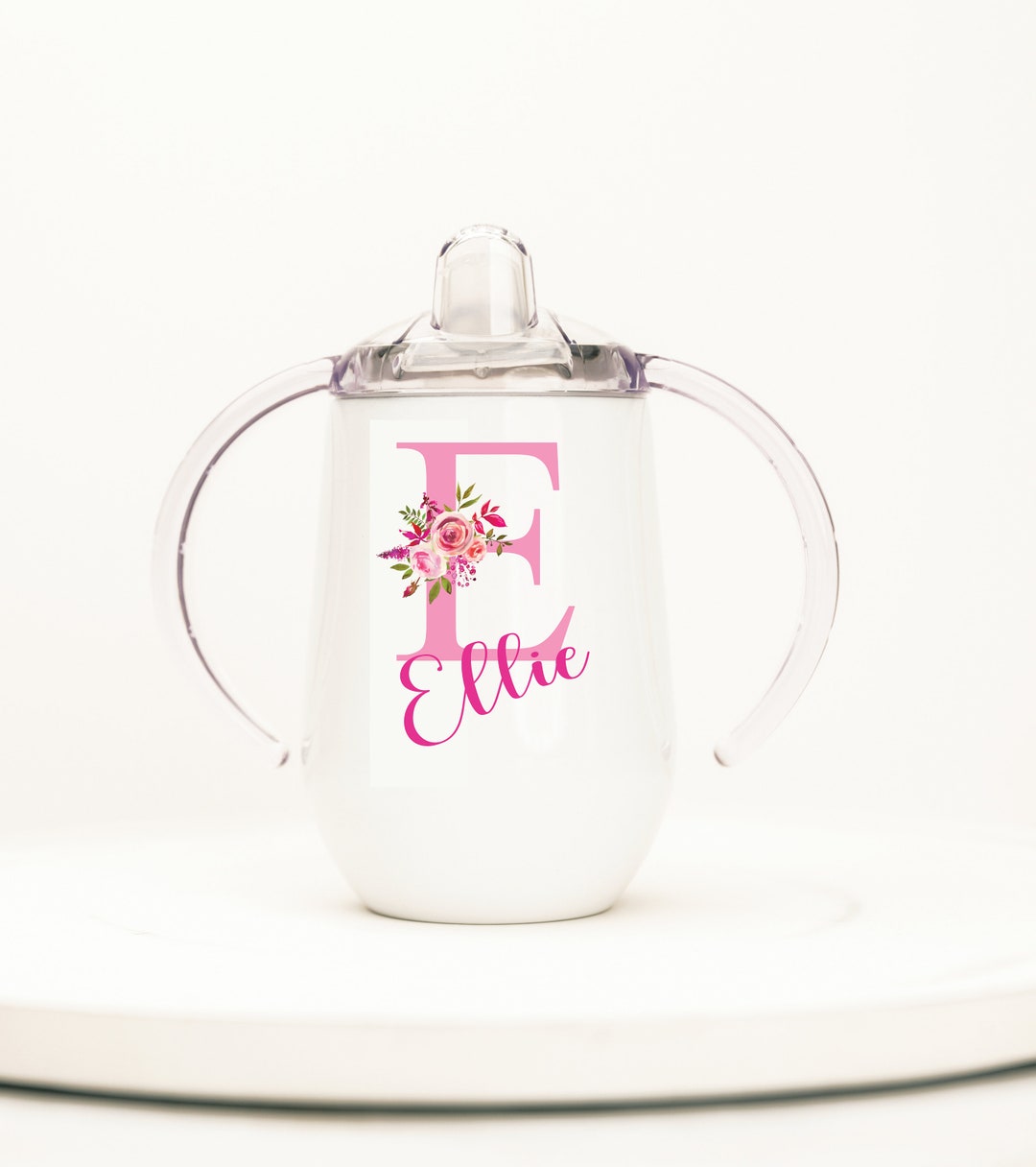 Personalized Sippy Cup, Sippy Cup, Personalized Baby Gift, Baby Shower Gift, Ages 6 Months to 4 ...