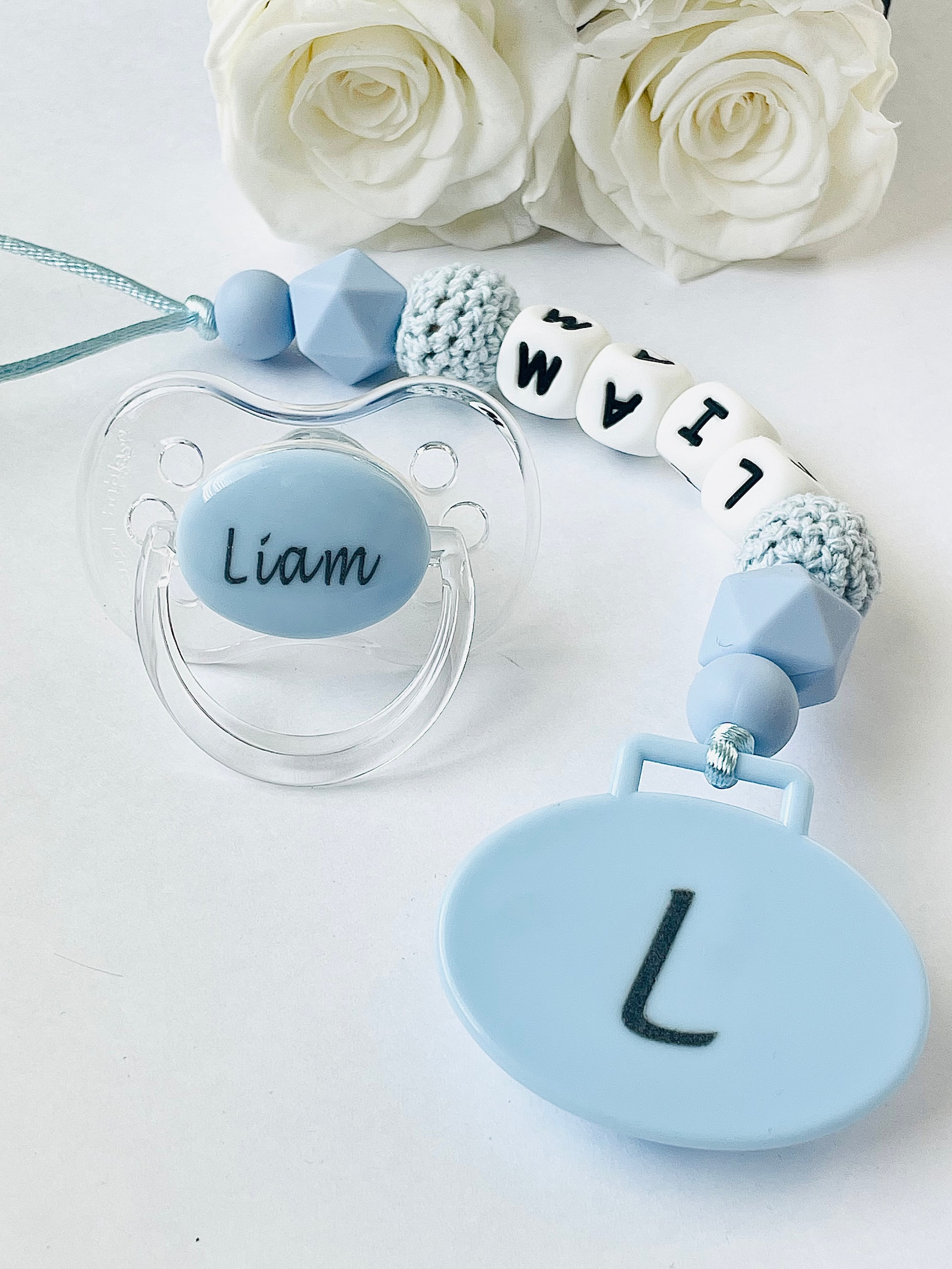 Personalized Pacifier Personalized Pacifier Clip Baby Boy - Etsy