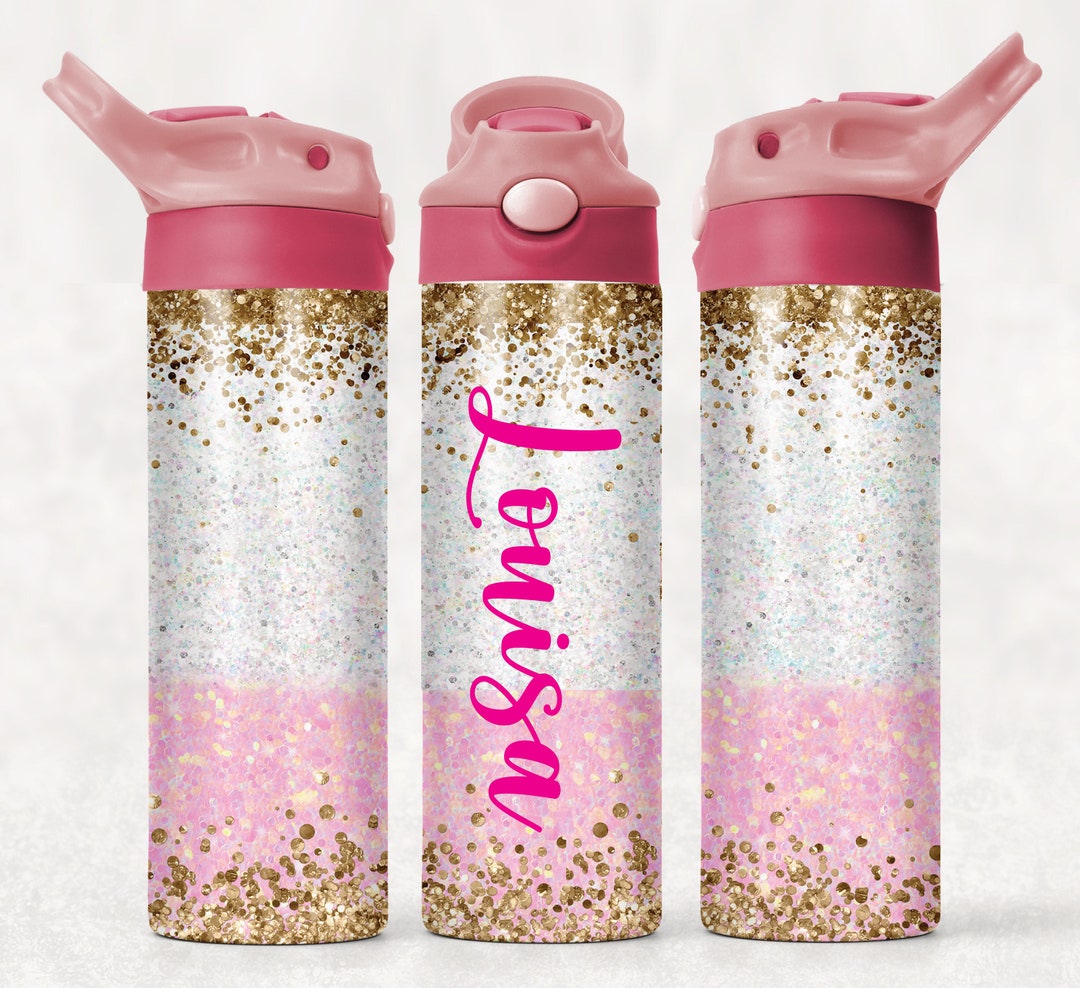 Personalized Flip Top Water Bottle | Custom School Water Bottle ...