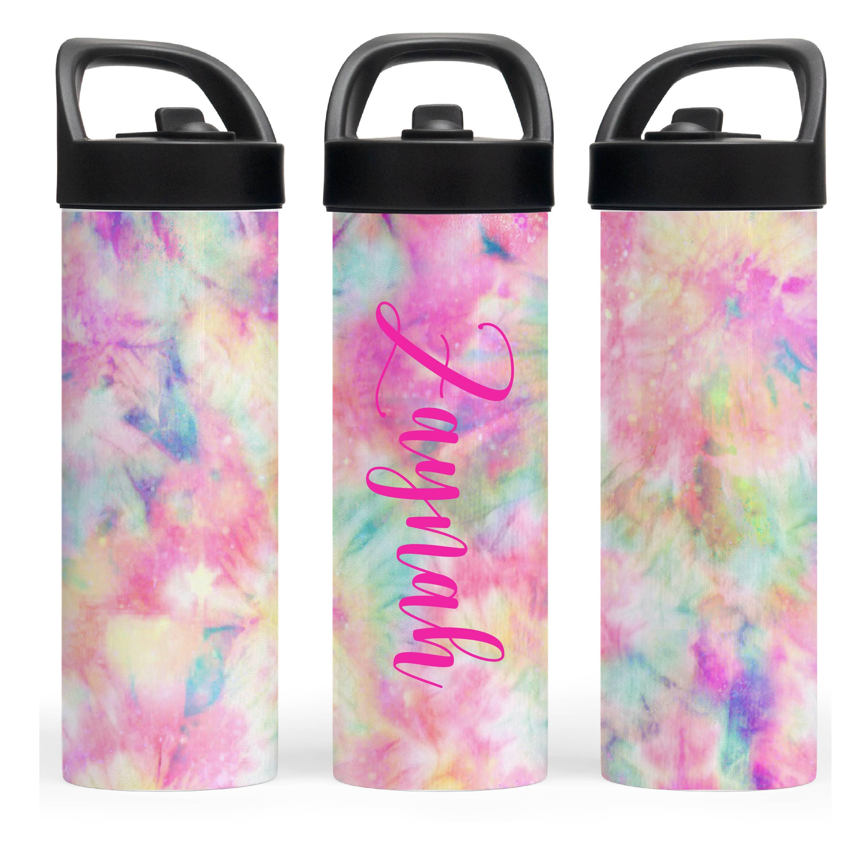 Personalized Flip Top Water Bottle | Custom School Water Bottle ...