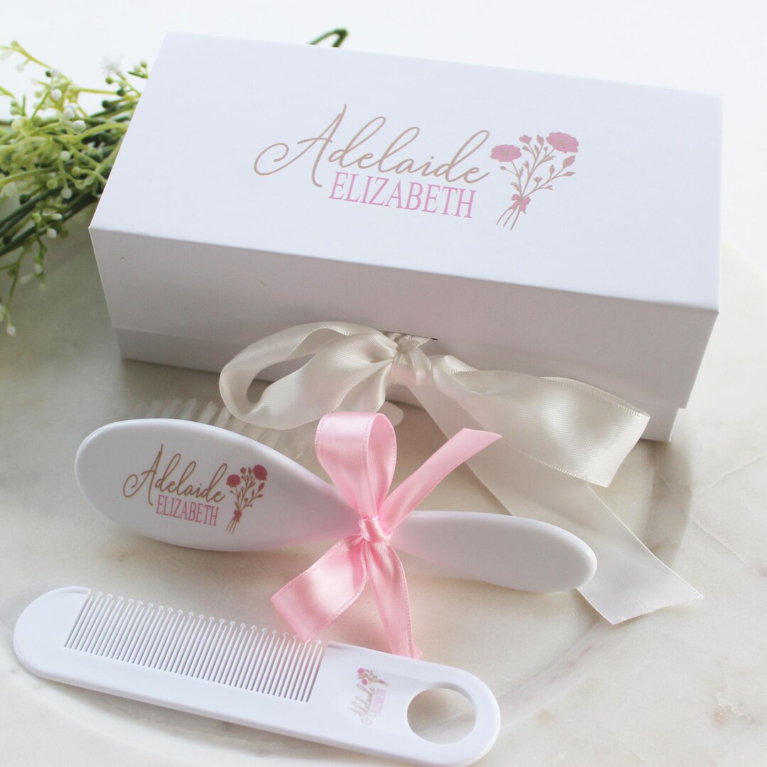 Personalized Baby Gift Personalized Baby Brush and Comb Set ...