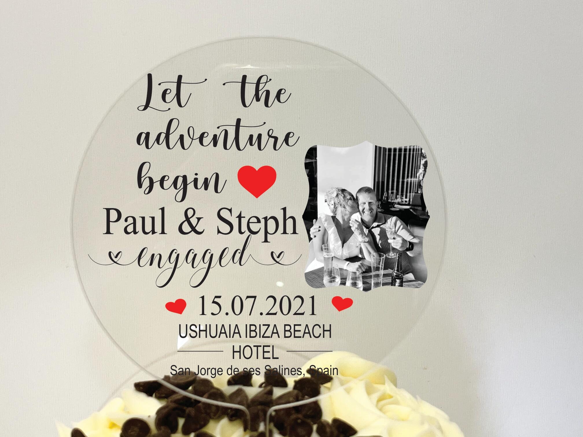 Custom Acrylic Cake Topper Custom Cake Decoration Custom - Etsy