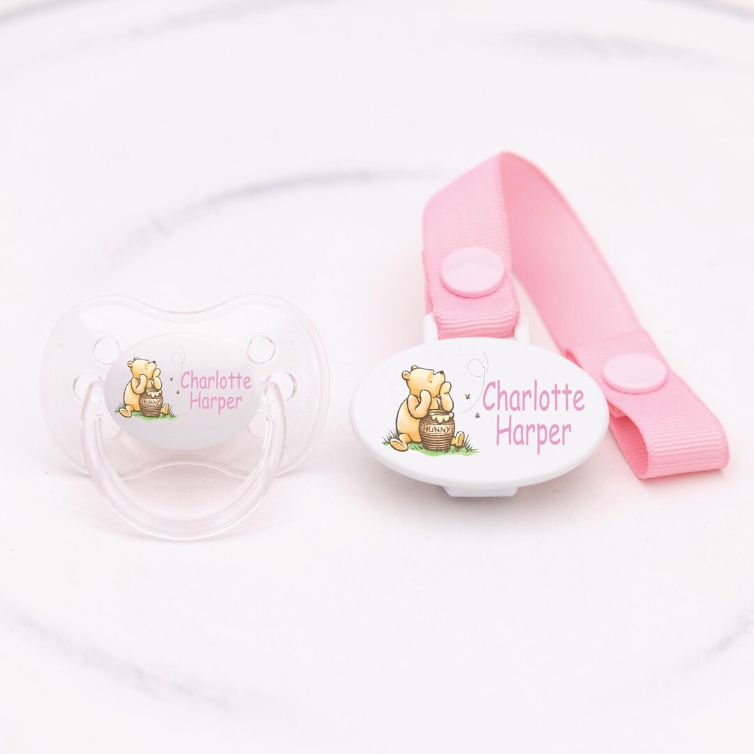 Personalized Pacifier | Personalized Pacifier Clip | Custom Binky ...