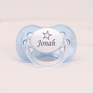 Personalized Pacifiers 3 Pack, Custom Binky, Pacifier, Pacifier Clip ...