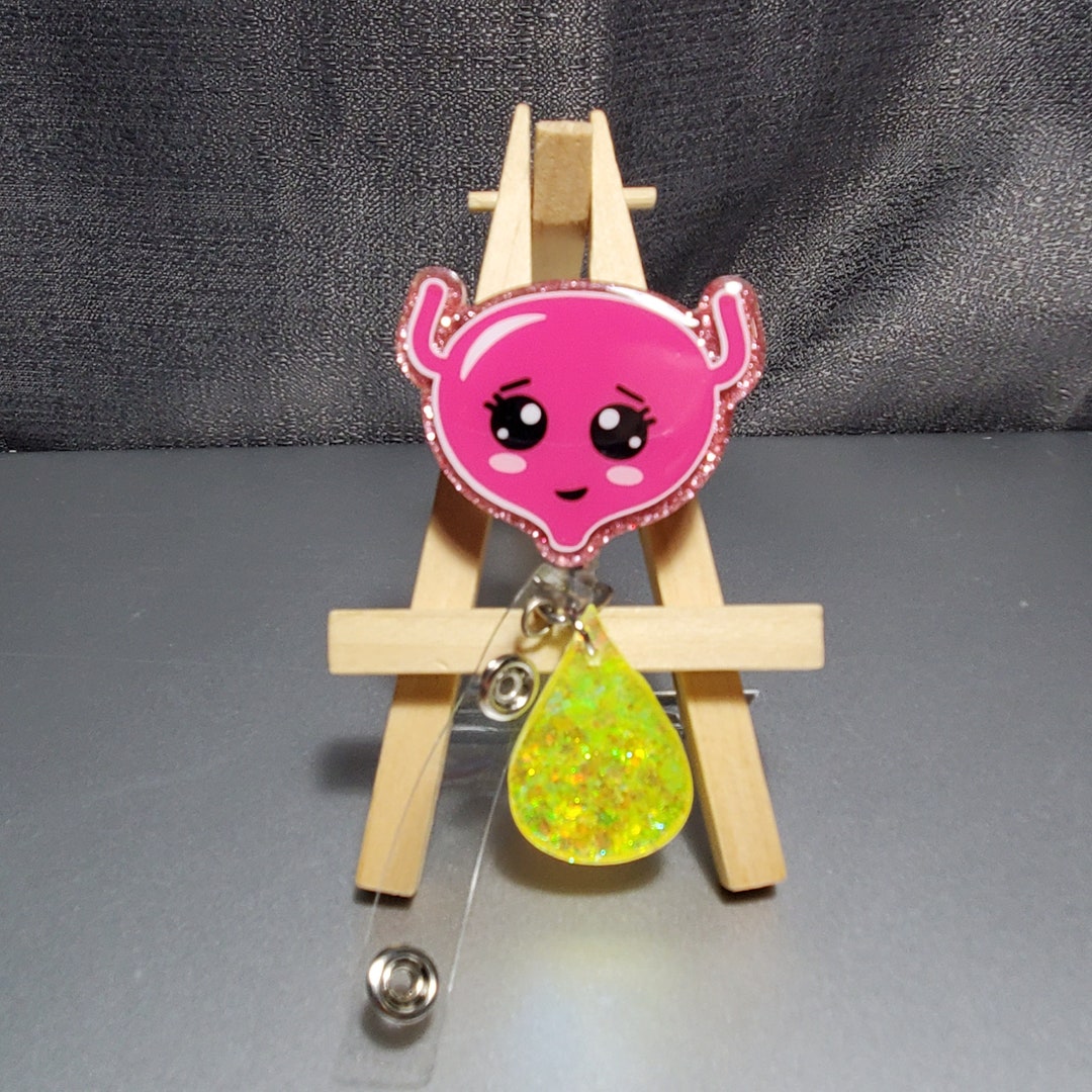 Bladder With Urine Badge Reel - Etsy