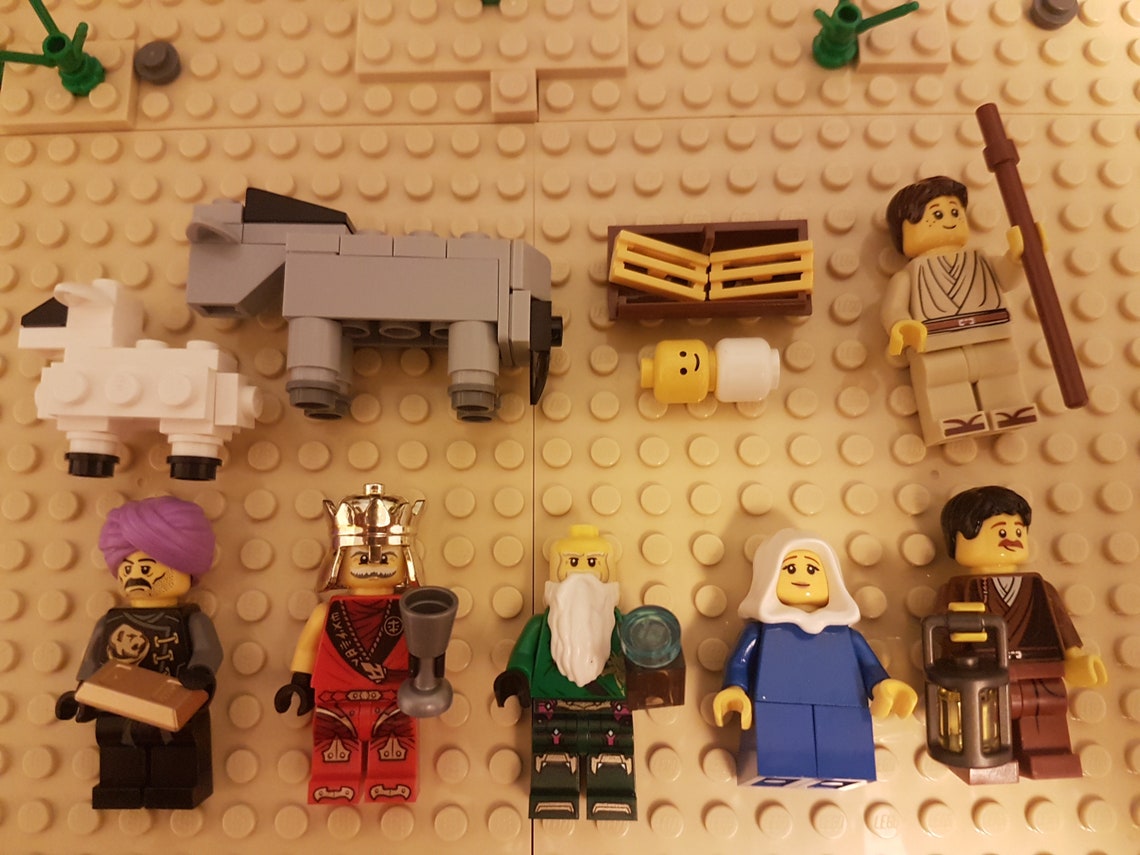Nativity in Lego - Etsy