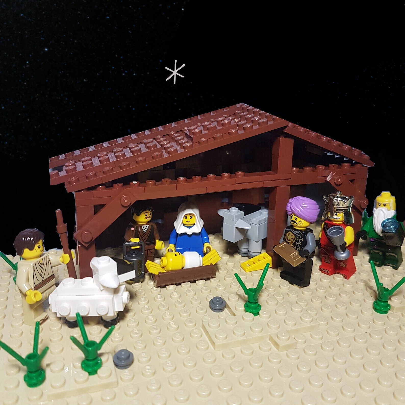 Nativity in Lego - Etsy