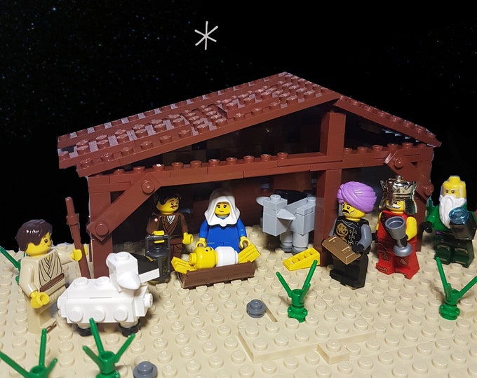 Nativity in Lego - Etsy