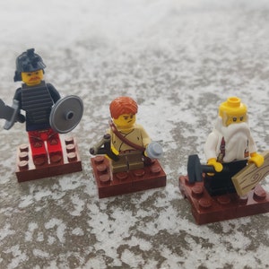 David, Goliath, and Noah in Lego - Etsy