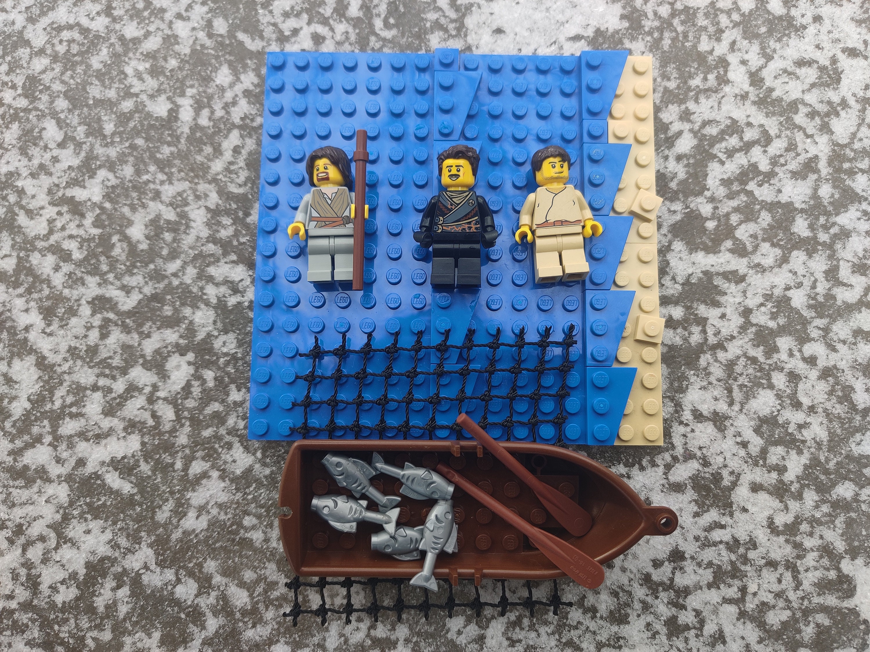 Jesus Calls the First Disciples in Lego - Etsy