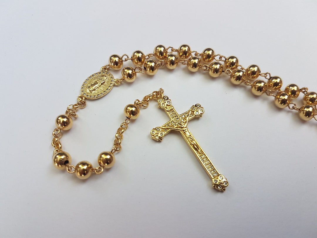 Princely Rosary - 14k Gf - Etsy